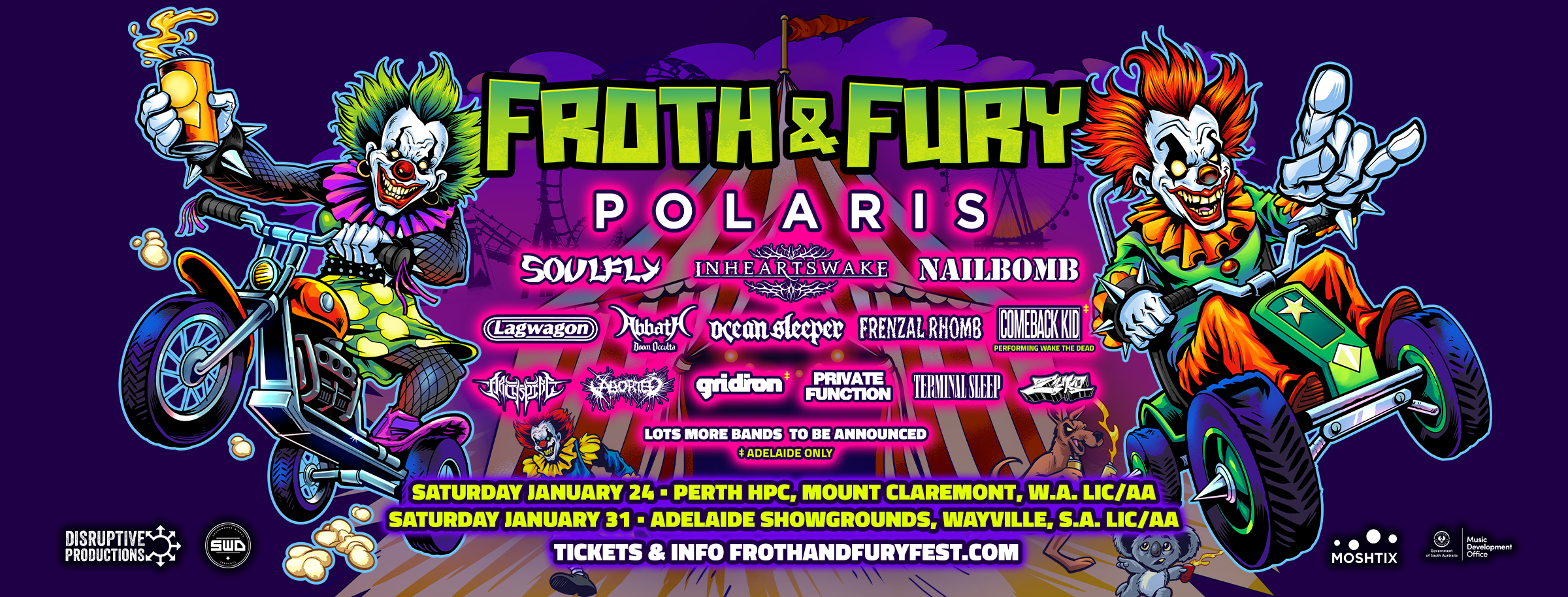 Mortal Sin, The Mark of Cain, Voyager and more added to Froth And Fury ...